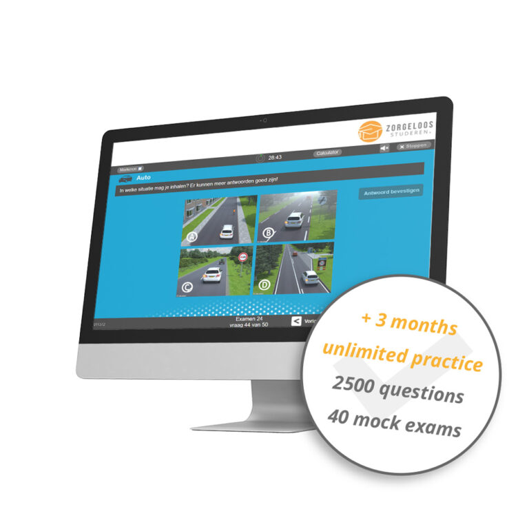 Unlimited Car Theory Exam Practice - 2,500 Practice Questions